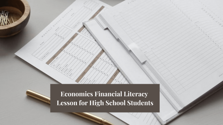 Economics Financial Literacy for High School Students - Thinking ...