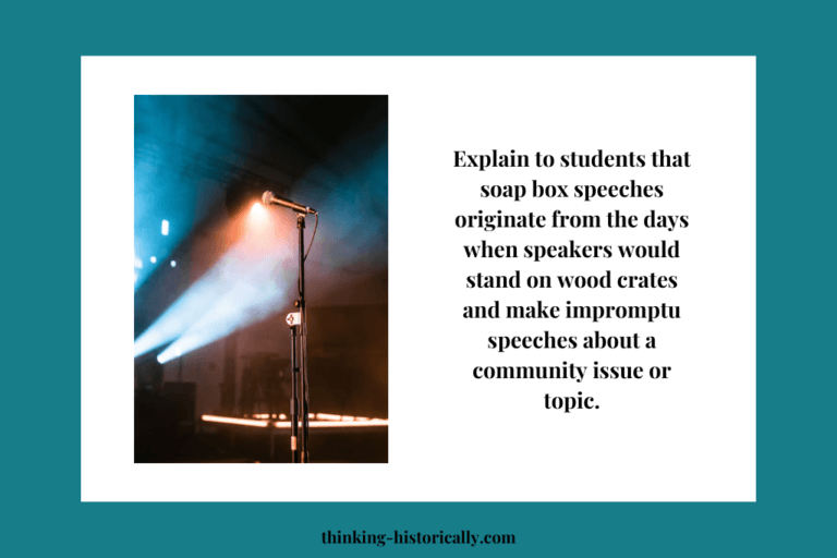 Service Learning Project for High School - Thinking Historically