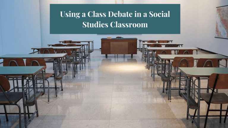 Using a Class Debate in a Social Studies Classroom - Thinking Historically